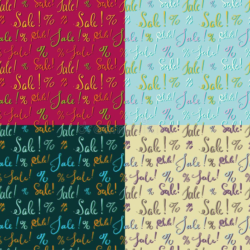 Sale vector pattern stock vector. Illustration of background - 55475446