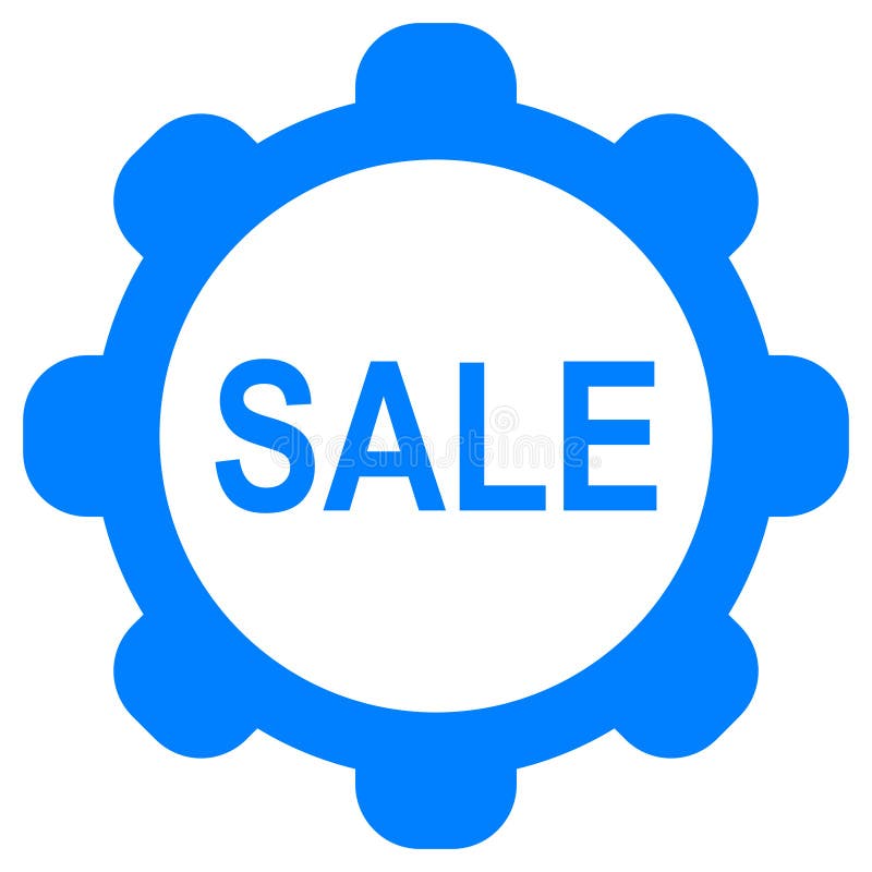 Sale and wheel stock vector. Illustration of technology - 254685976