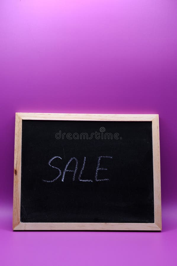 Sale write stock image. Image of purple, presentation - 360419429