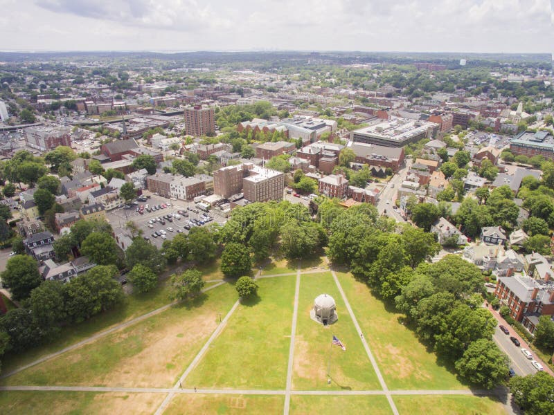 Salem Common Park and City stock photo. Image of common - 109045234