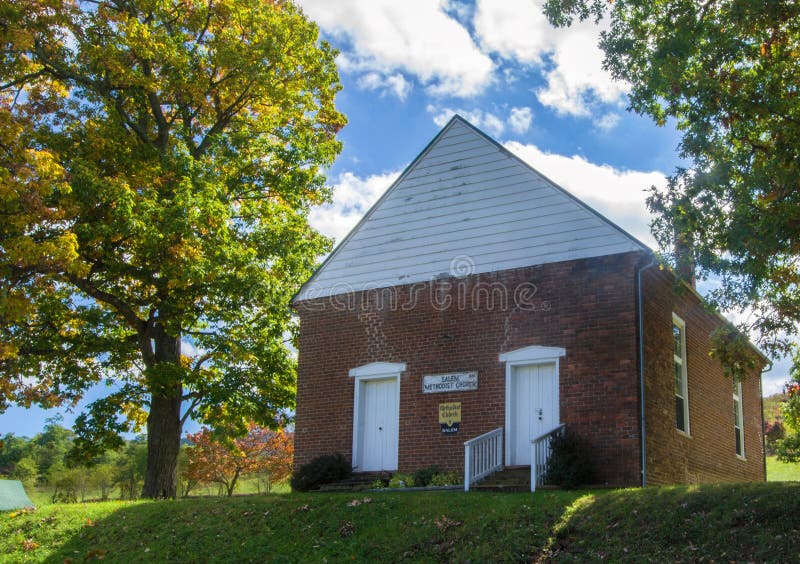 Salem Methodist Church, Craig County, VA, U.S.a. Fotografia Editoriale ...
