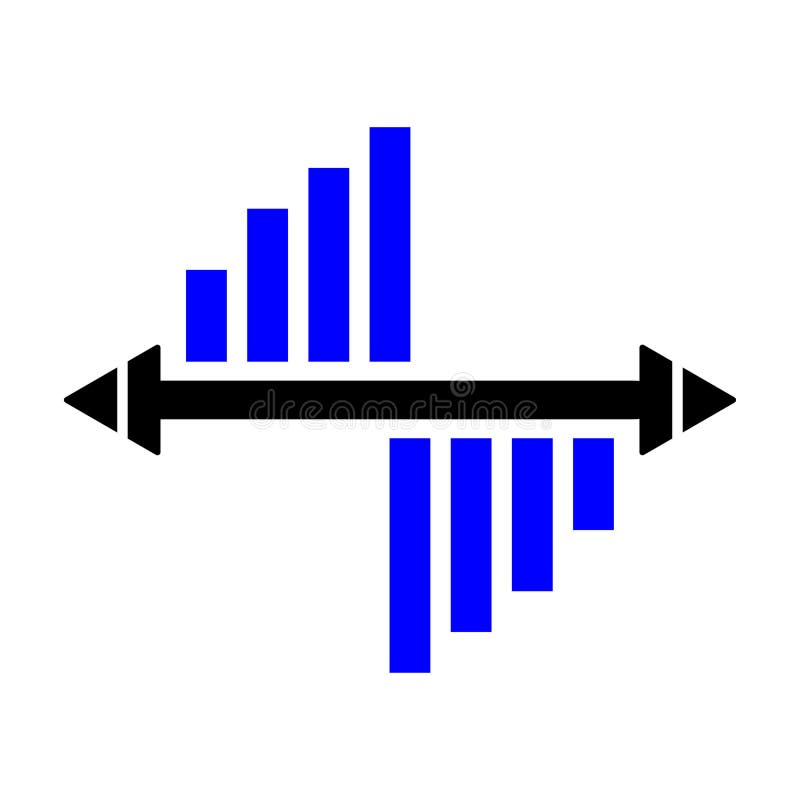 Sales Analysis Icon stock vector. Illustration of flow - 295789908