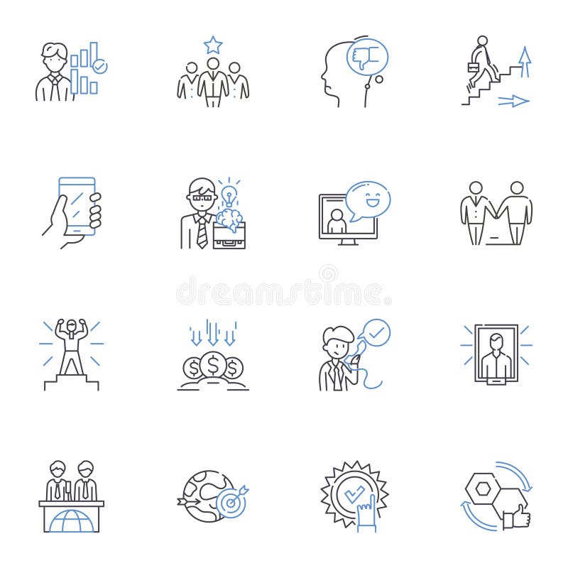 Sales Analysis Line Icons Collection. Forecasting, Metrics, Growth ... Sales Analysis Line Icons Collection. Forecasting, Metrics, Growth ...