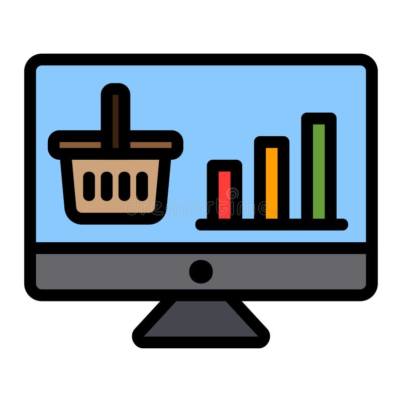 Increase Sales Basket Icon Stock Illustrations – 80 Increase Sales ...