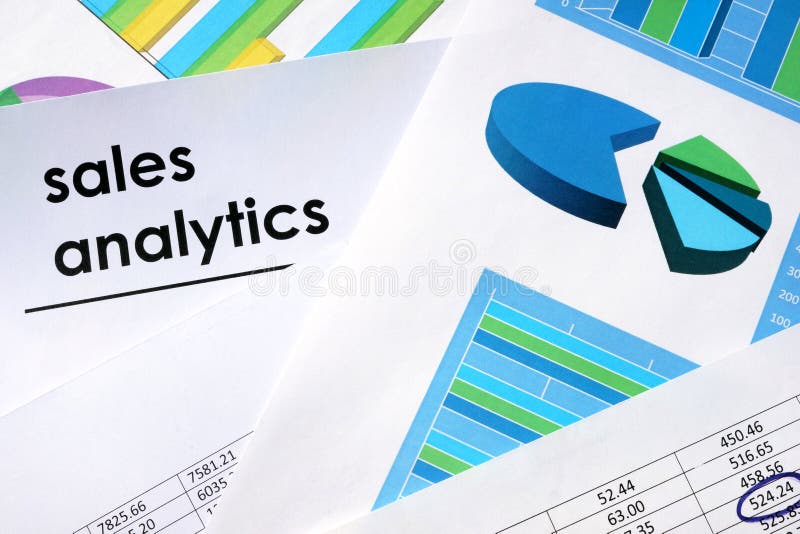 Sales analytics concept. stock image. Image of diagram - 96885235