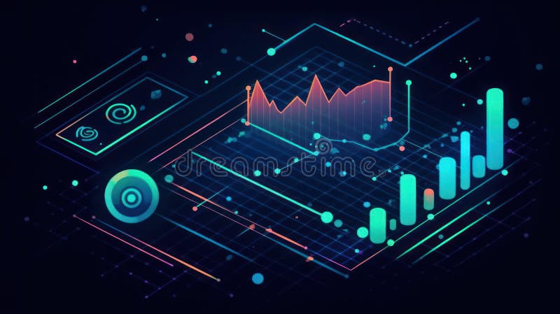 A Sales Analytics Icon Representing the Use of Data Analysis To Measure ...