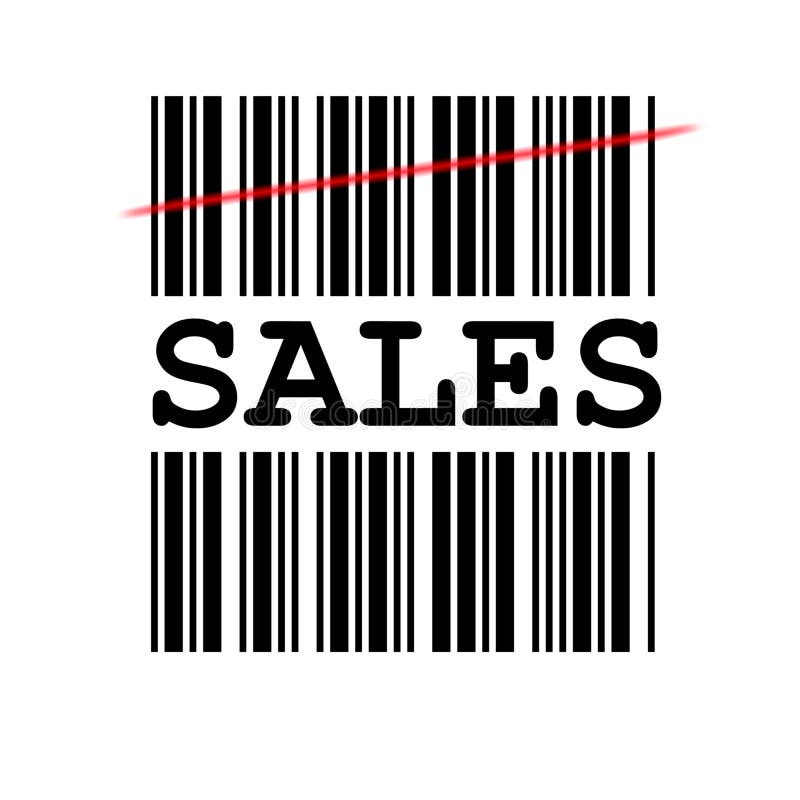 Sales Barcode stock illustration. Illustration of price - 16284622