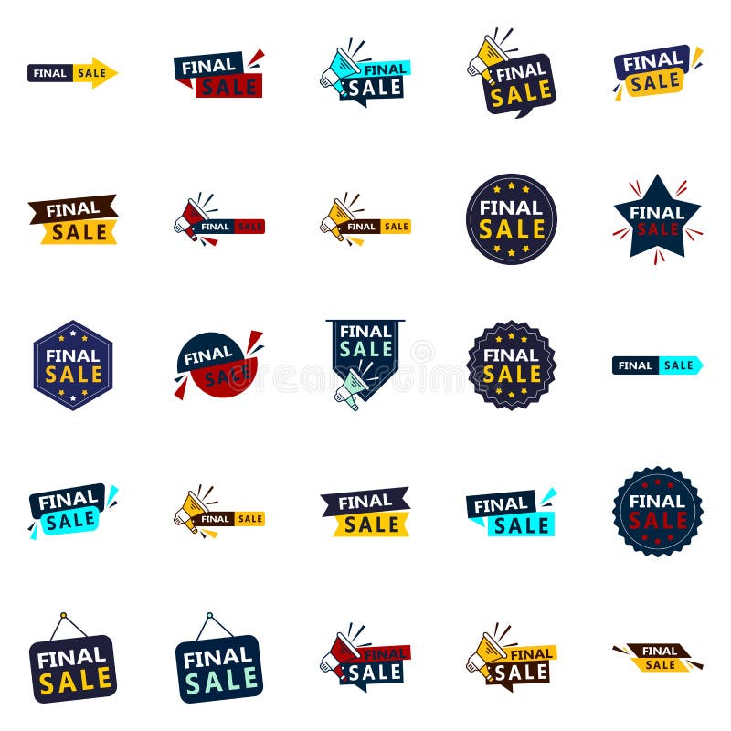 25 Sales-Boosting Final Sale Banners for Marketing Campaigns Stock ...