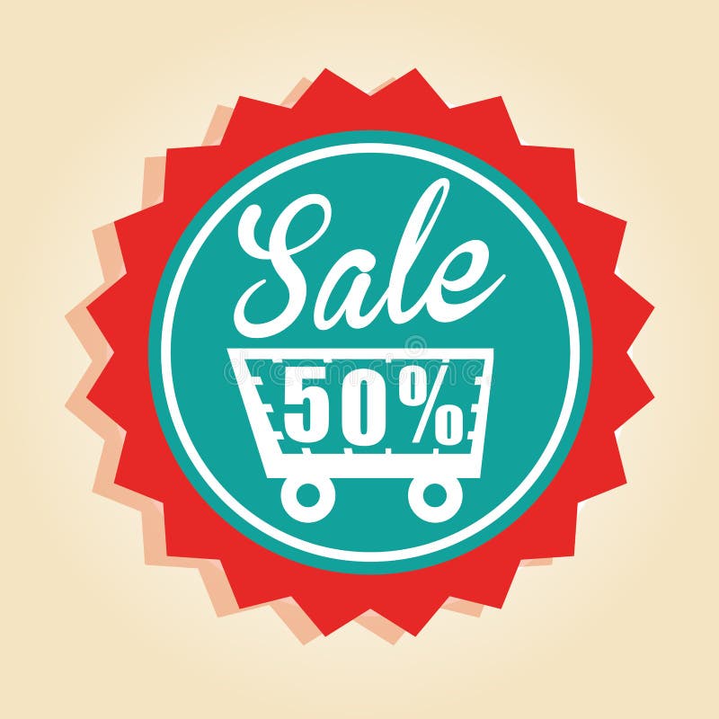 Sales stock vector. Illustration of blue, certificate - 37983992