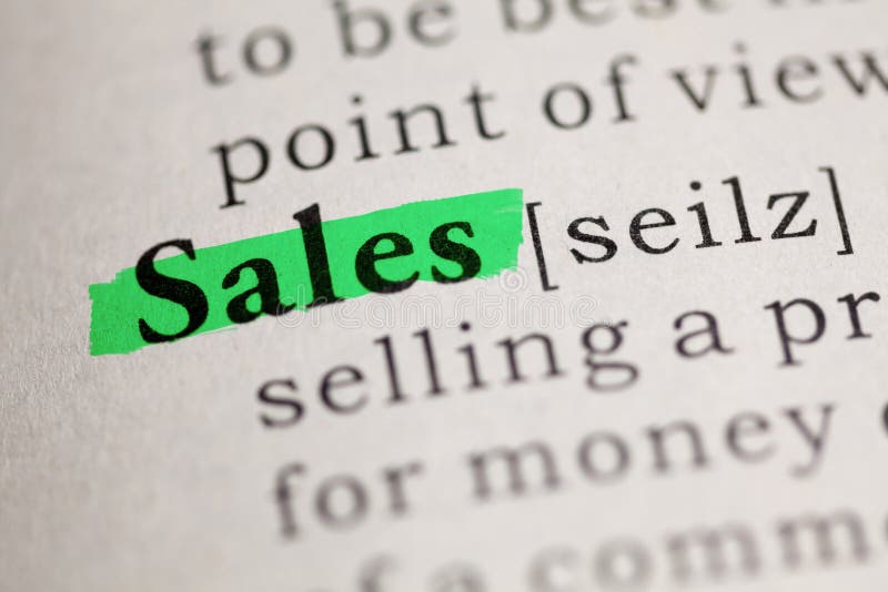 Sales stock photo. Image of word, text, sale, dictionary - 31902314