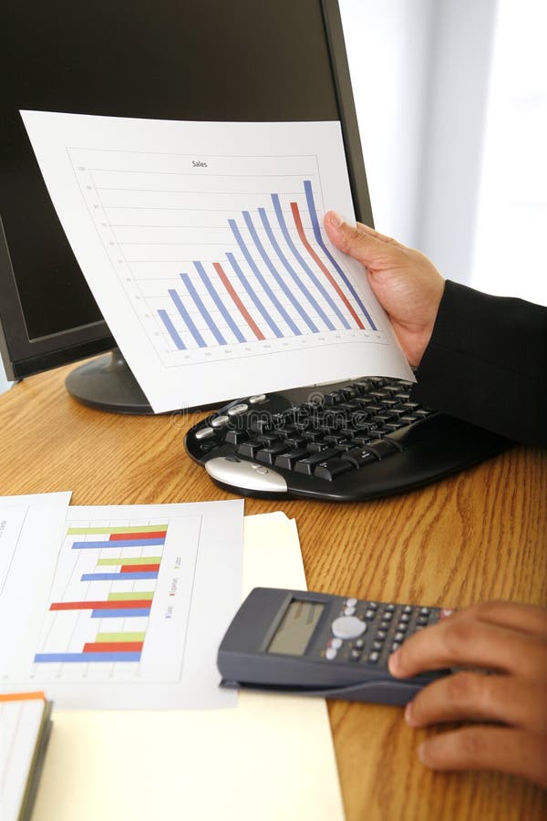 Sales Figures stock image. Image of chart, handsome, setting - 4798123