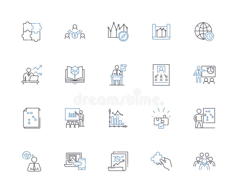 Sales Forecasting Line Icons Collection. Prediction, Analytics ... Sales Forecasting Line Icons Collection. Prediction, Analytics ...