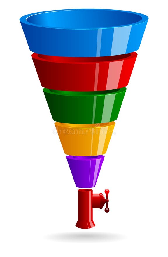 Communication Funnel Stock Illustrations – 4,851 Communication Funnel ...