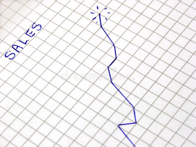 Sales Graph stock image. Image of increase, grow, ruler - 169969