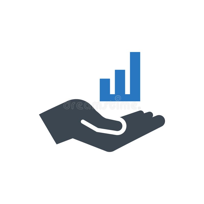 Sales graph icon stock vector. Illustration of sign - 184250309
