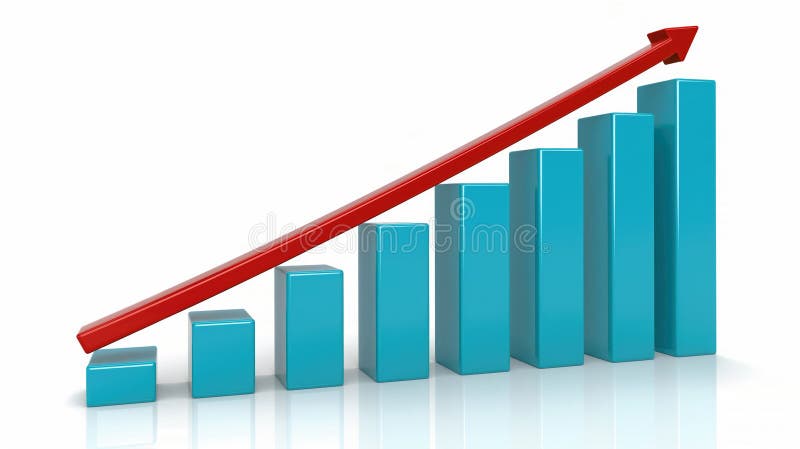 Sales Growth Bar Graph with Arrow. Business Infographic Stock ... Sales Growth Bar Graph with Arrow. Business Infographic Stock ...
