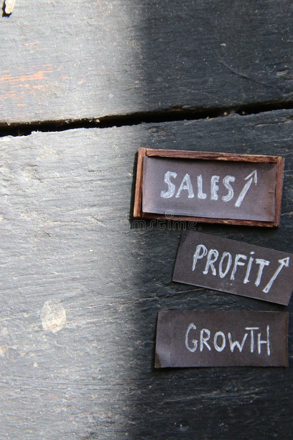 Sales Growth and Profit Concept Stock Image - Image of economy, chart ...