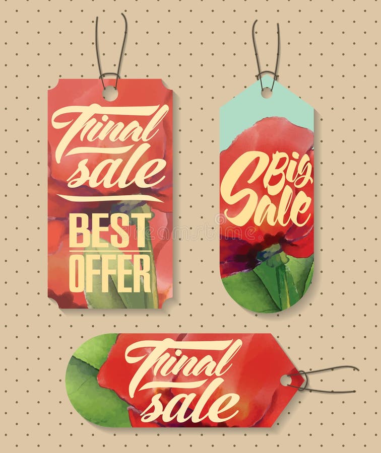 Sales labels stock vector. Illustration of banner, element - 43530844