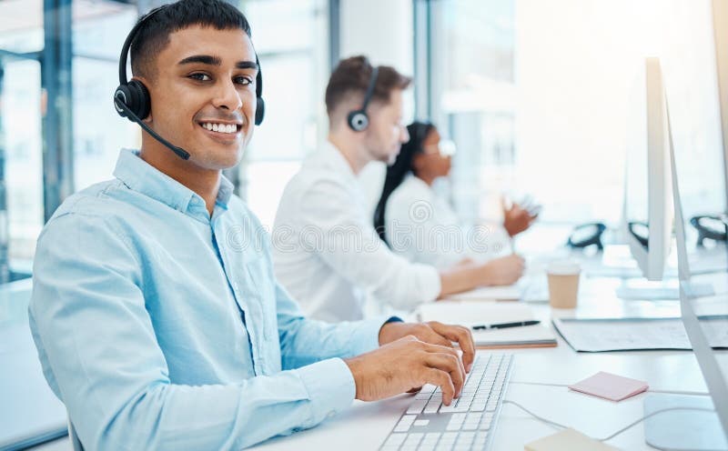 Sales Man, Call Center Agent and Customer Service Support Operator ...