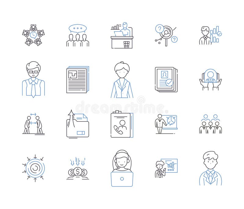 Sales Management Outline Icons Collection. Sales, Management, Planning ... Sales Management Outline Icons Collection. Sales, Management, Planning ...