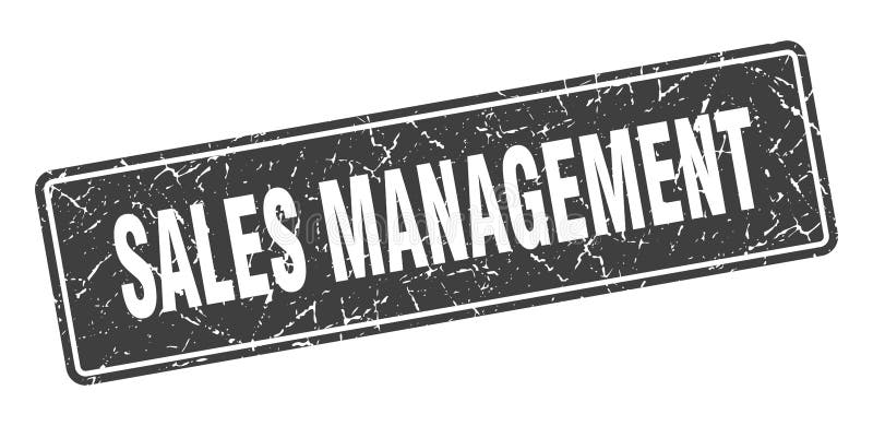 Sales Management Sign. Sales Management Grunge Stamp Stock Vector ...