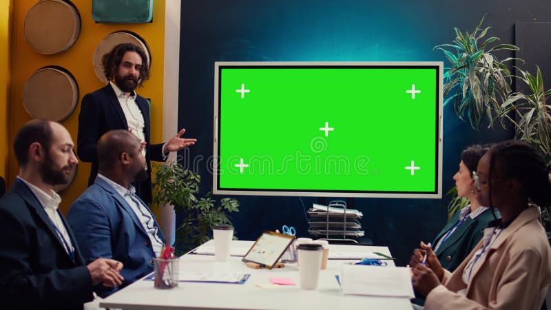 Management Team Developing New Digital Transformation Initiatives Stock ...