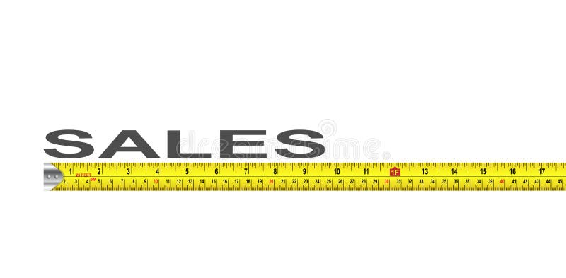 Sales Measure stock vector. Illustration of gauge, sales - 85759689