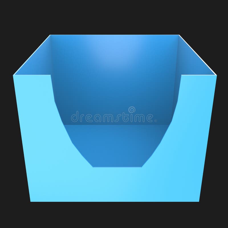 Sales Point Box 3d Illustration Stock Illustration - Illustration of ...