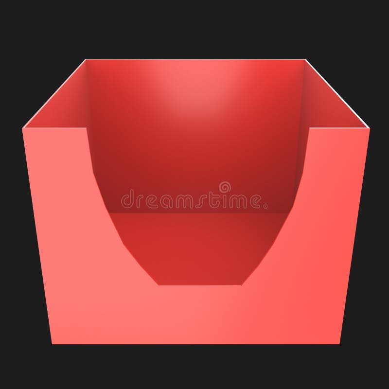 Sales Point Box 3d Illustration Stock Illustration - Illustration of ...