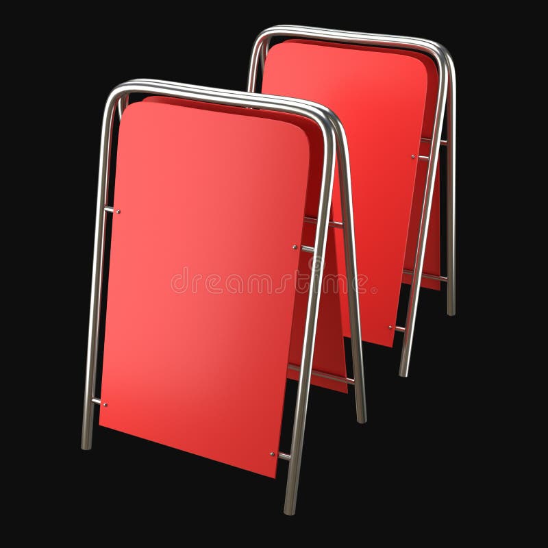 Sales Point Stand 3d Illustration Stock Illustration - Illustration of ...