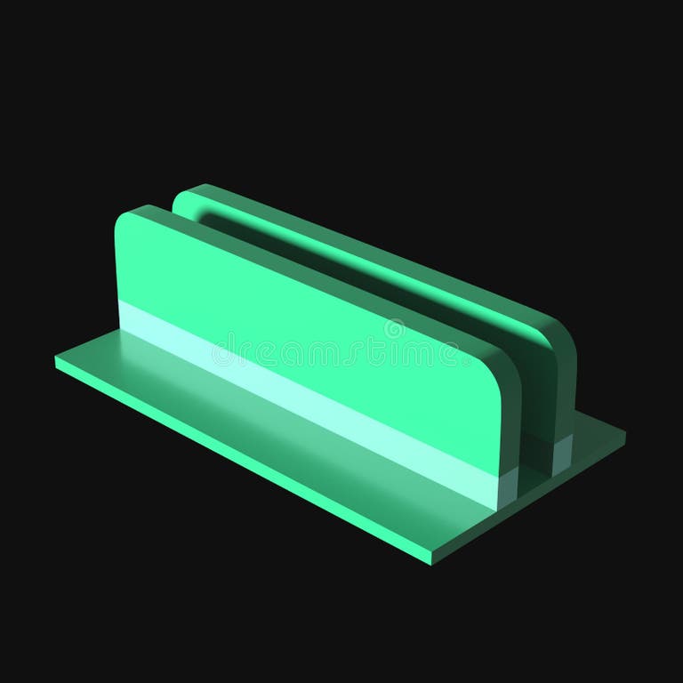 Sales Point Stand 3d Illustration Stock Illustration - Illustration of ...