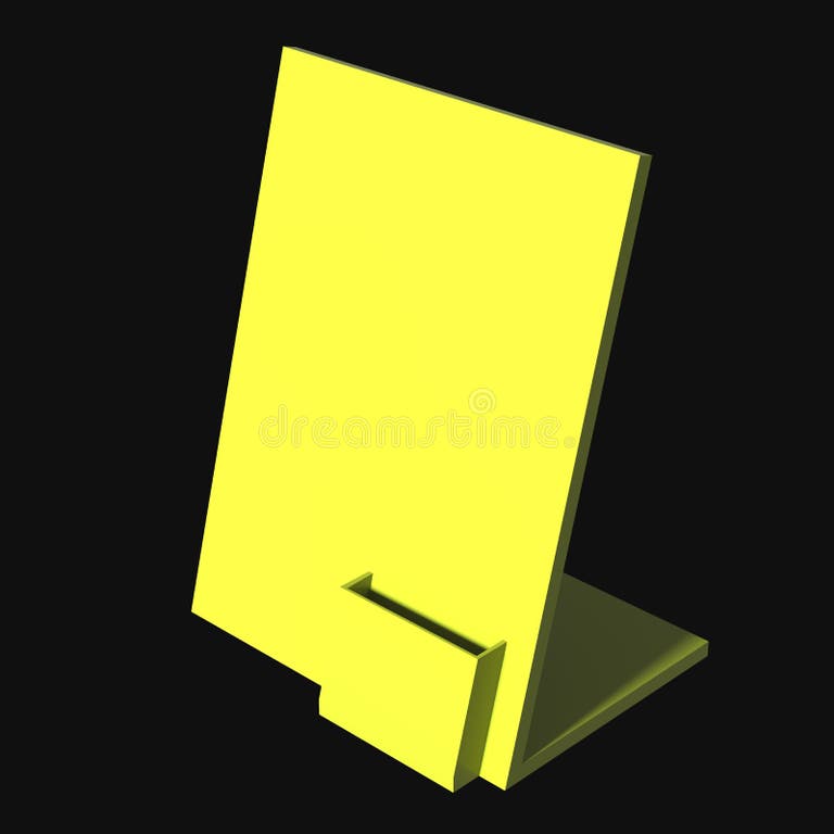 Sales Point Stand 3d Illustration Stock Illustration - Illustration of ...