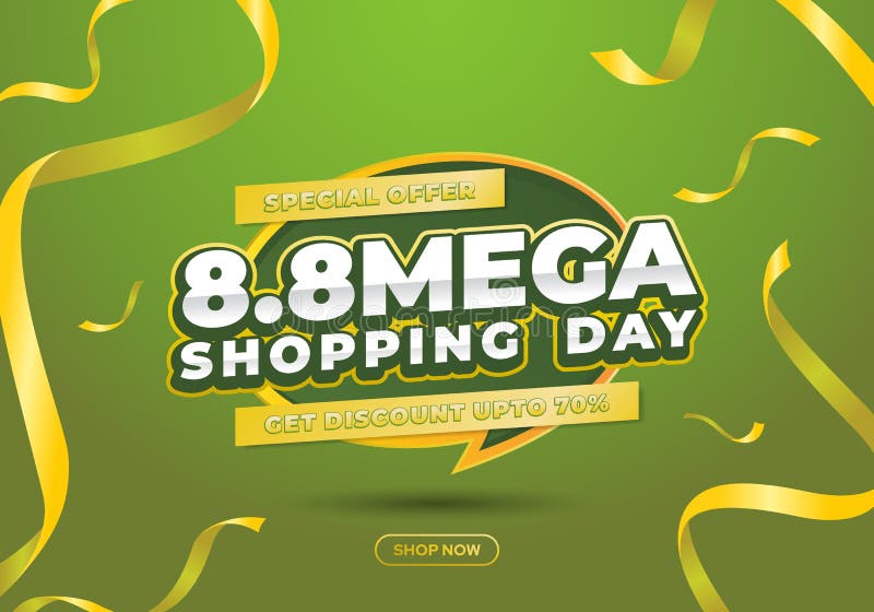 Sales Promotion Banner Design for Celebration of Each Month Stock ...