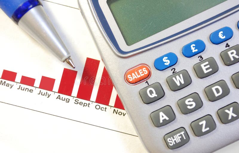 Sales report stock image. Image of statement, finance - 15916803