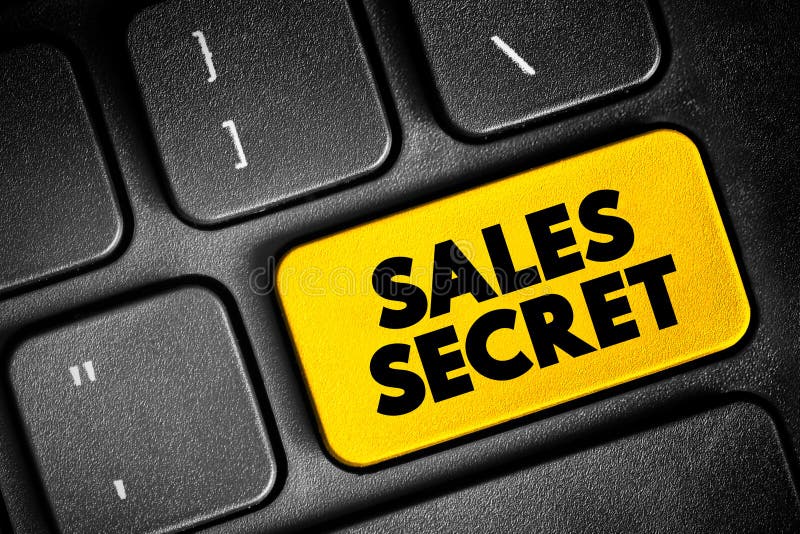 SECRET Text on a White Stickers. Chart or Mechanism Concept Stock Image ...