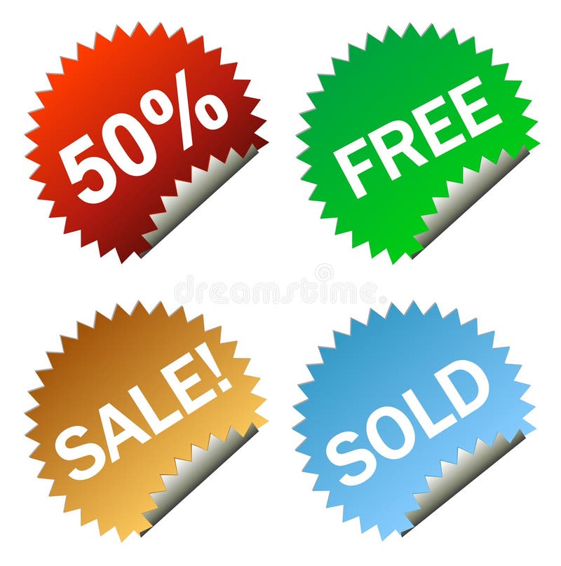 Sales glossy button icon stock vector. Illustration of clip - 25808475
