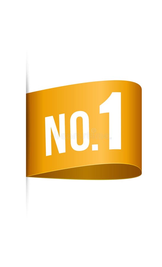 Sales Tag Label Vector Illustration ( No.1 , 1st Place Stock Vector ...