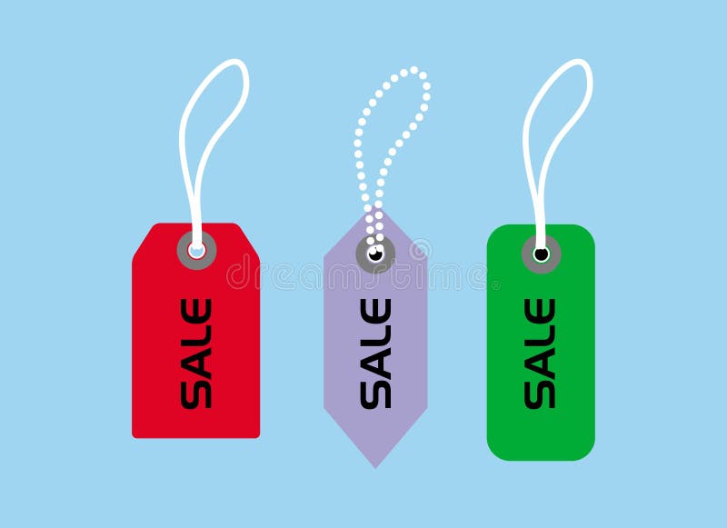 Sales Tags stock illustration. Illustration of decoration - 8648824