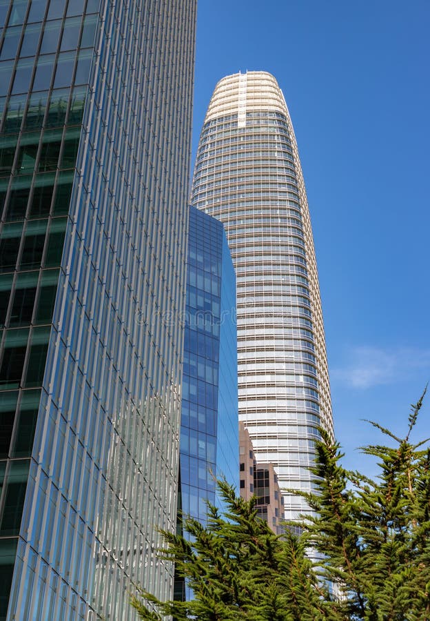 Salesforce Tower stock photo. Image of attraction, offices - 277139632