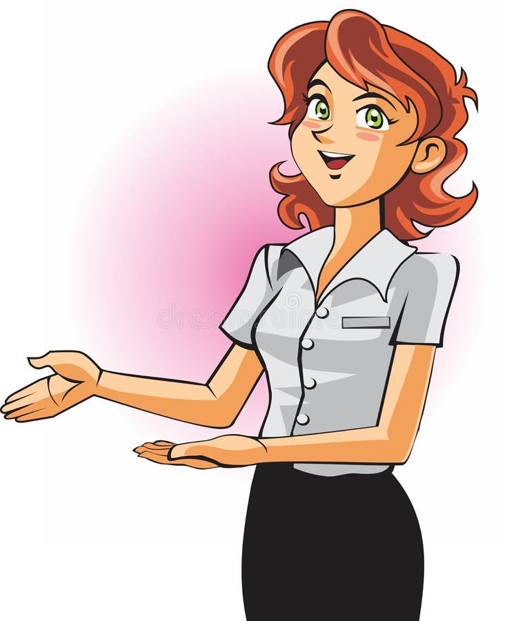 Cartoon Salesgirl Stock Illustrations – 81 Cartoon Salesgirl Stock ...