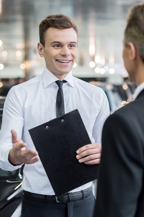 Salesman and customer. stock image. Image of communication - 36980199