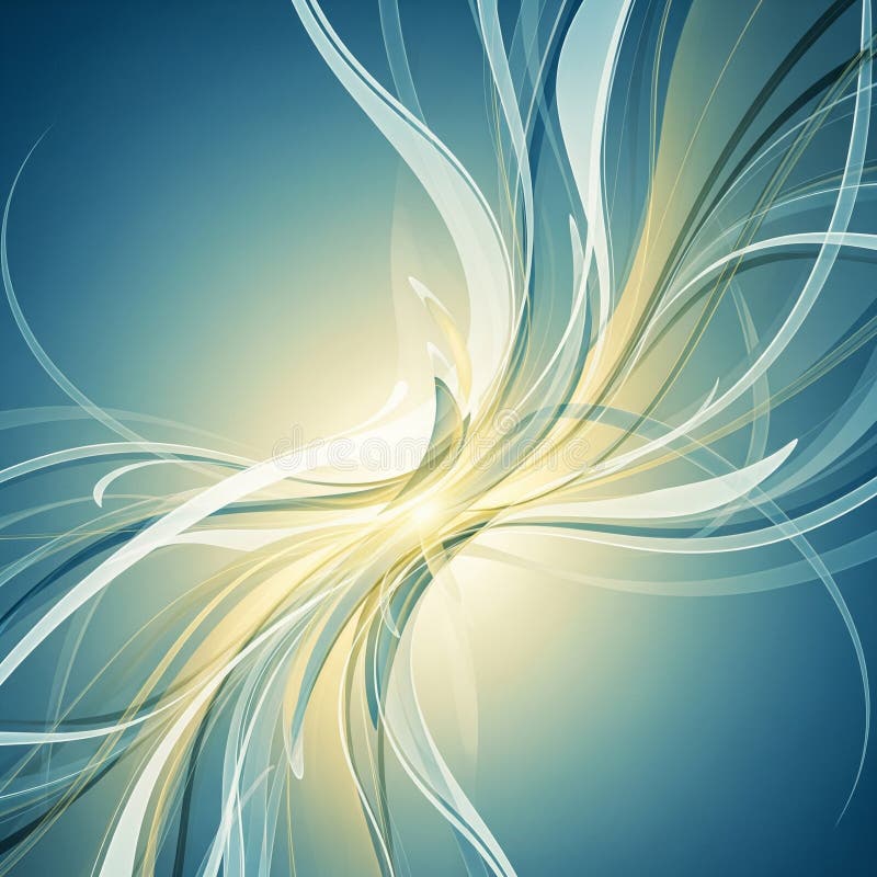 Prosperity Flows: Abstract Prosperity Stock Illustration - Illustration ...