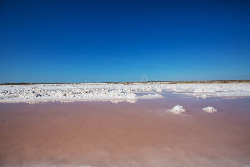 Salinas in Mexico stock photo. Image of desert, lakebed - 288246670