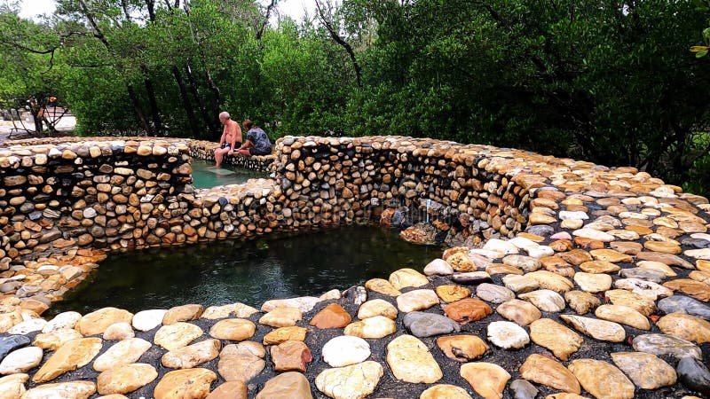 Saline? Hot Spring stock footage. Video of island, light - 336999580