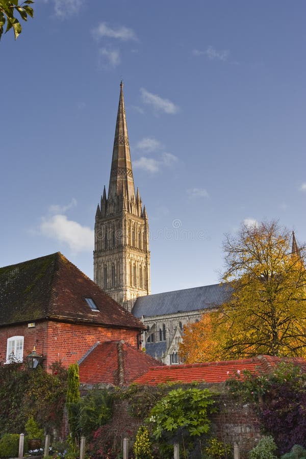 Salisbury cathedral stock image. Image of salisbury, britain - 22872567