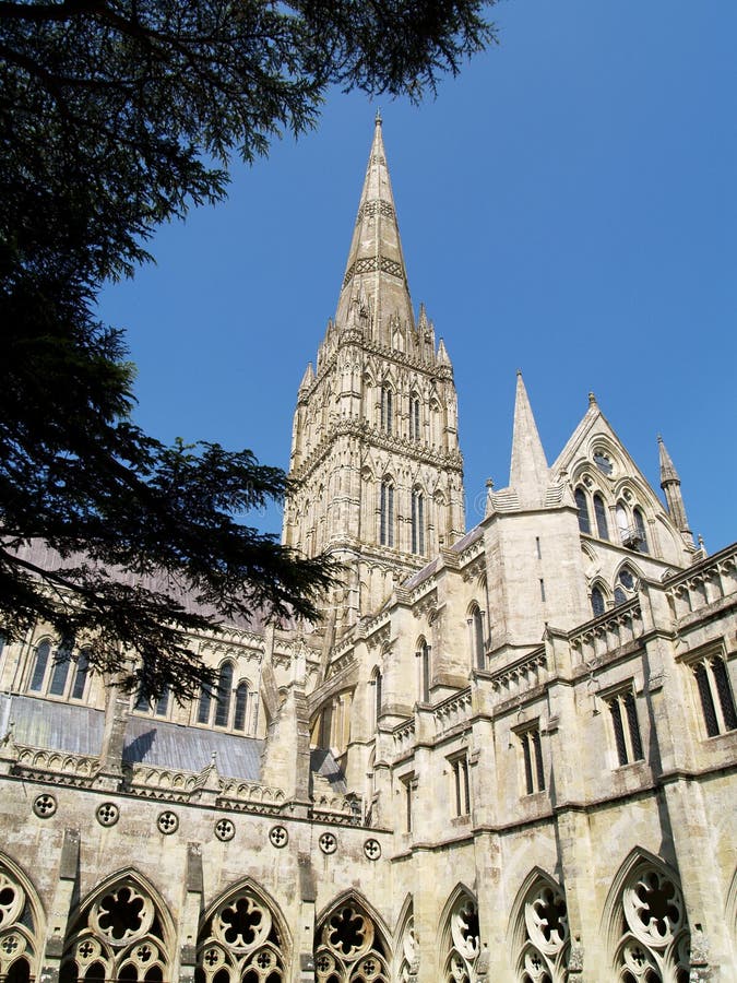 Salisbury Cathedral stock image. Image of travel, vacation - 11188037