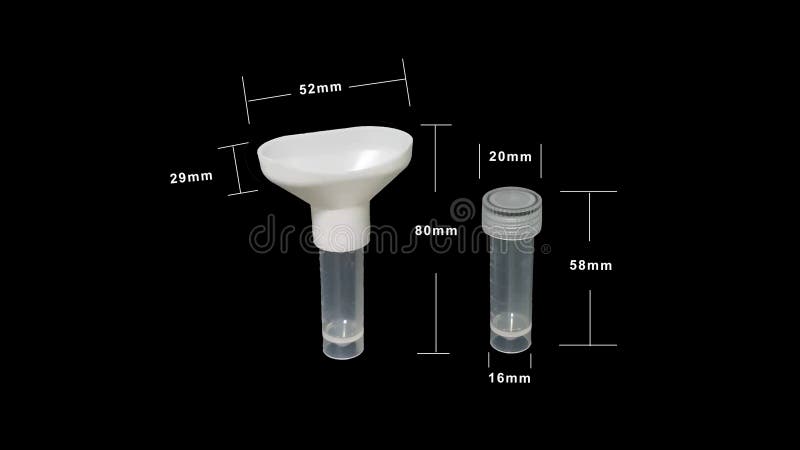 Saliva collection kit stock image. Image of sample, covid - 241155567