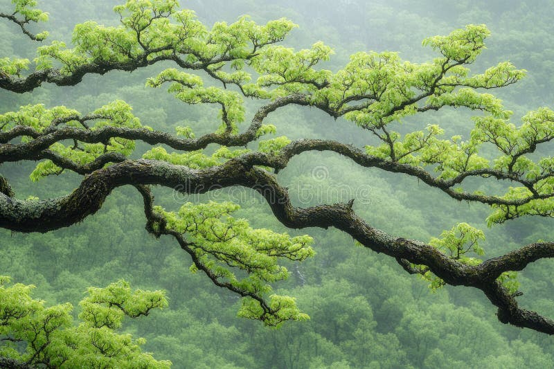 Tree with Twisted Roots in Asia. Stock Image - Image of colorful ...