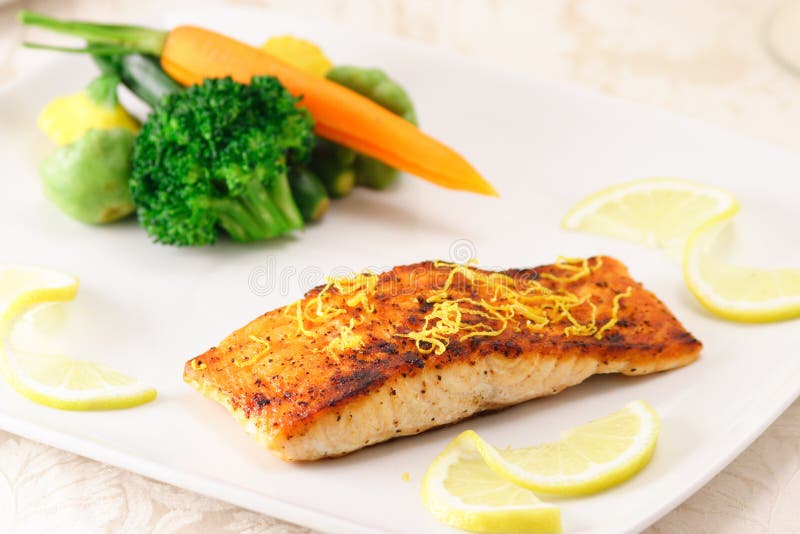 Salmon stock photo. Image of flavor, feed, lean, fish - 4602976