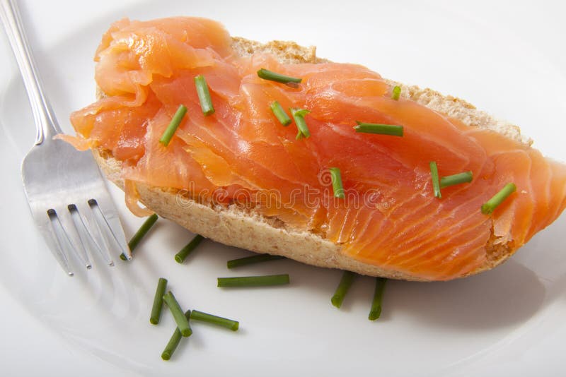 Salmon bread stock photo. Image of heap, delicious, fillet - 23262156